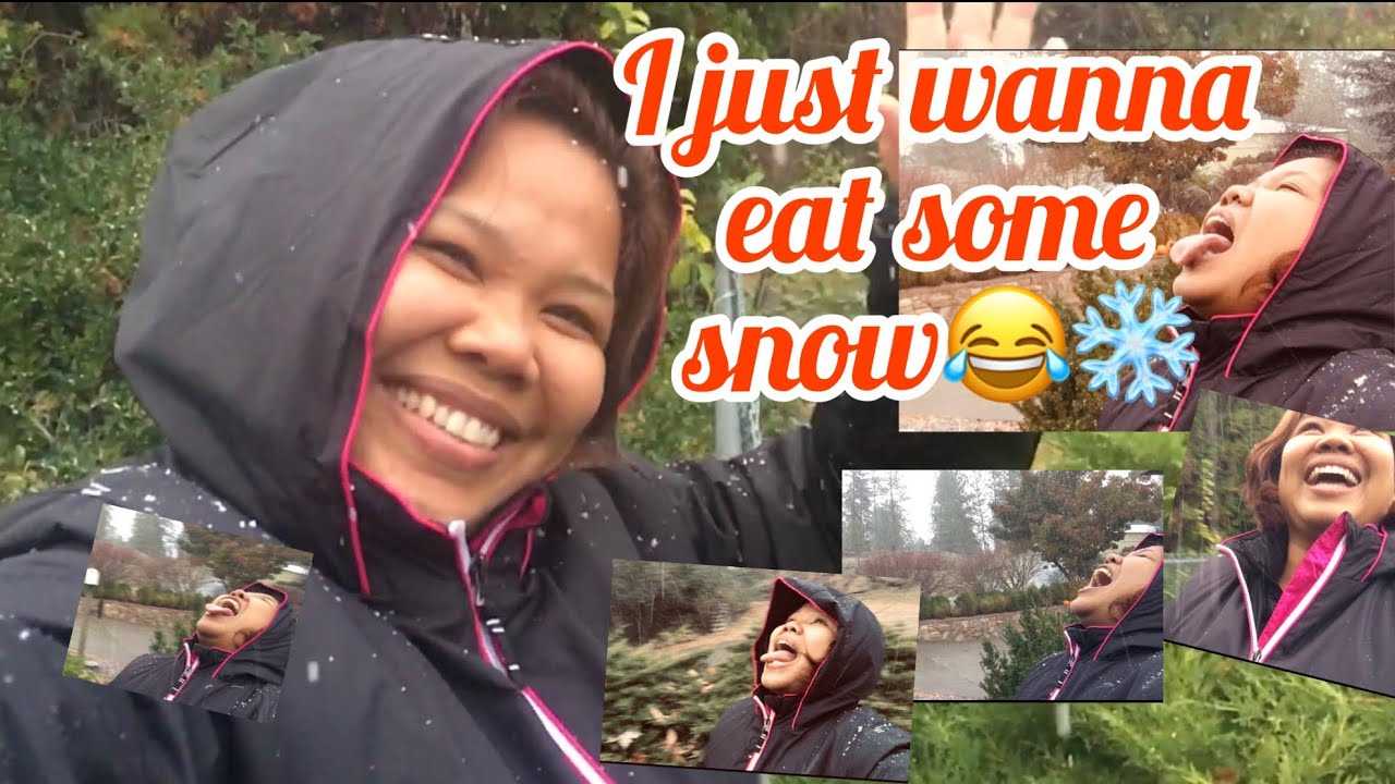 What is the taste of the snow??? ️🤔 - YouTube