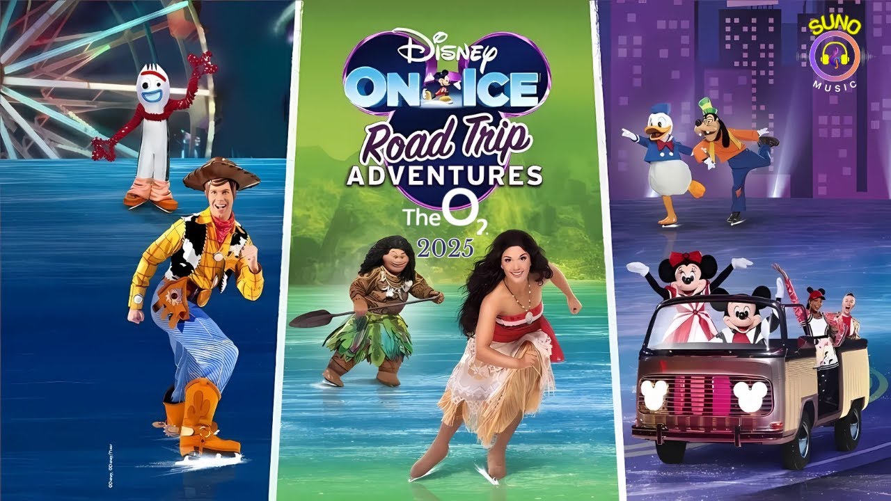 🎭 Disney On Ice presents Road Trip Adventures 2025 at The O2 – FULL ...