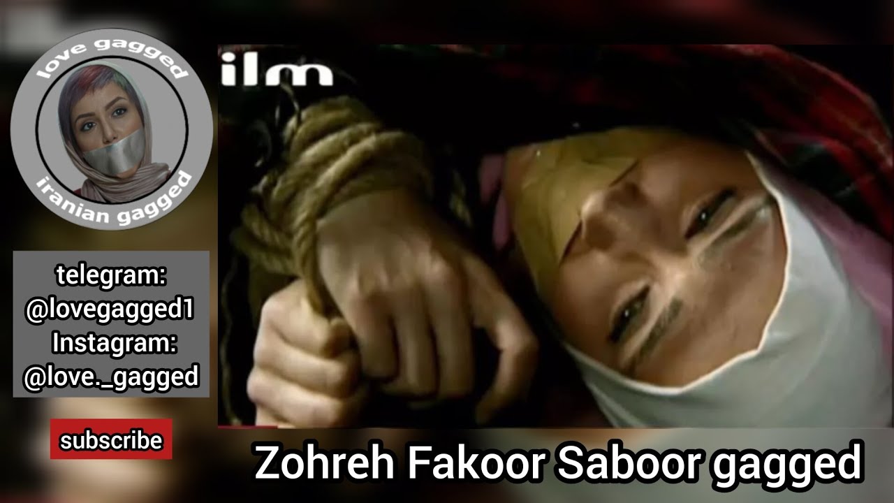 Zohreh Fakoor Saboor gagged ( گگ زهره فکور صبور ) - YouTube