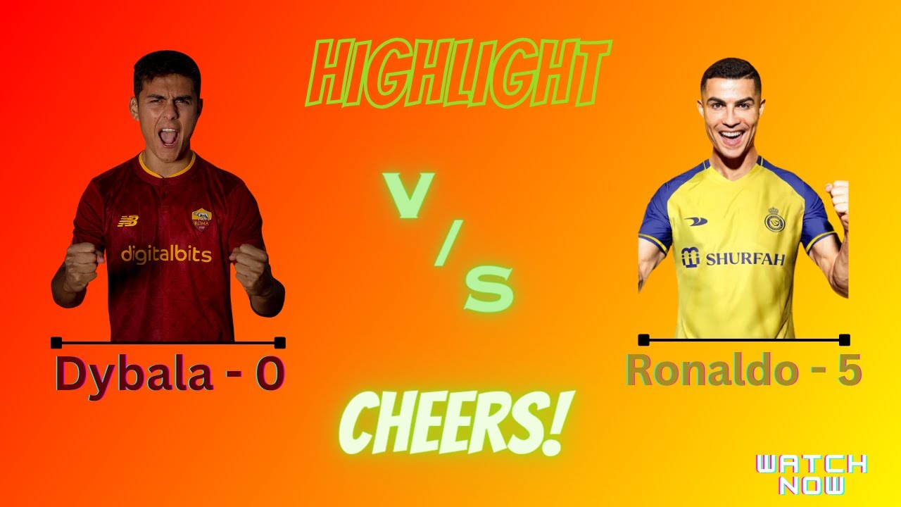 Ronaldo Vs Dybala ||DLS Game||Highlight|| Creative Thought By Arif ...