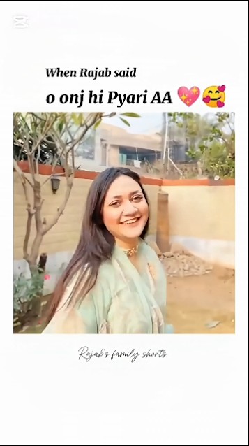 Rajab said Eman pyari aa😍💖 #rajabfamily #trending - YouTube