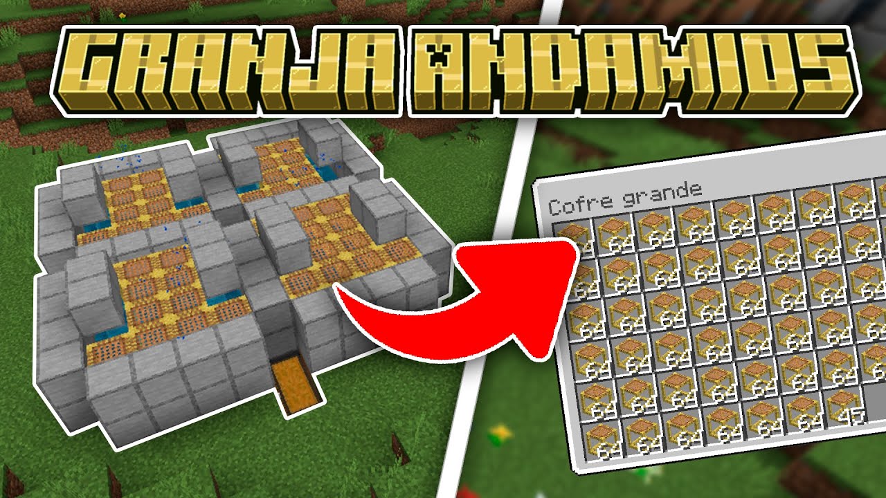 GRANJA DE ANDAMIOS INFINITA MINECRAFT BEDROCK 1.21 - MCPE/PS4/Xbox ...