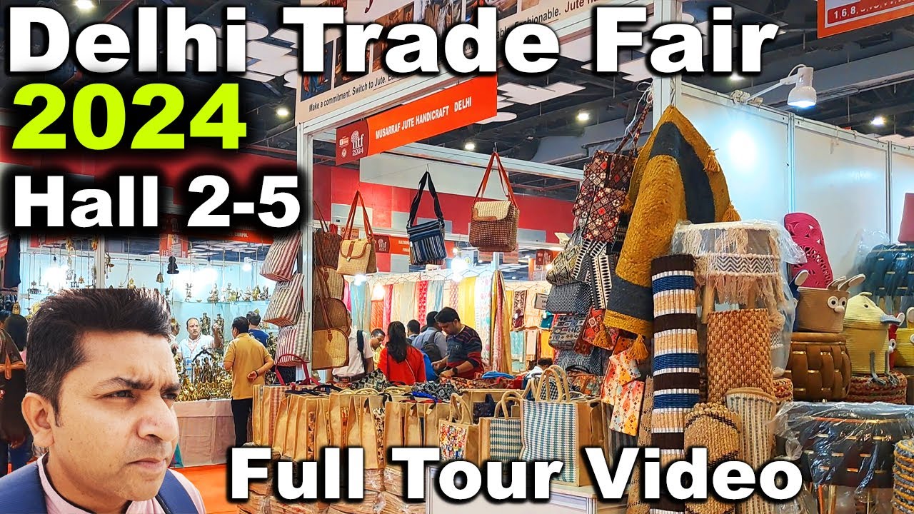 Watch Full Trade Fair 2024 Video | Hall No. 2-5 | Handicraft ...