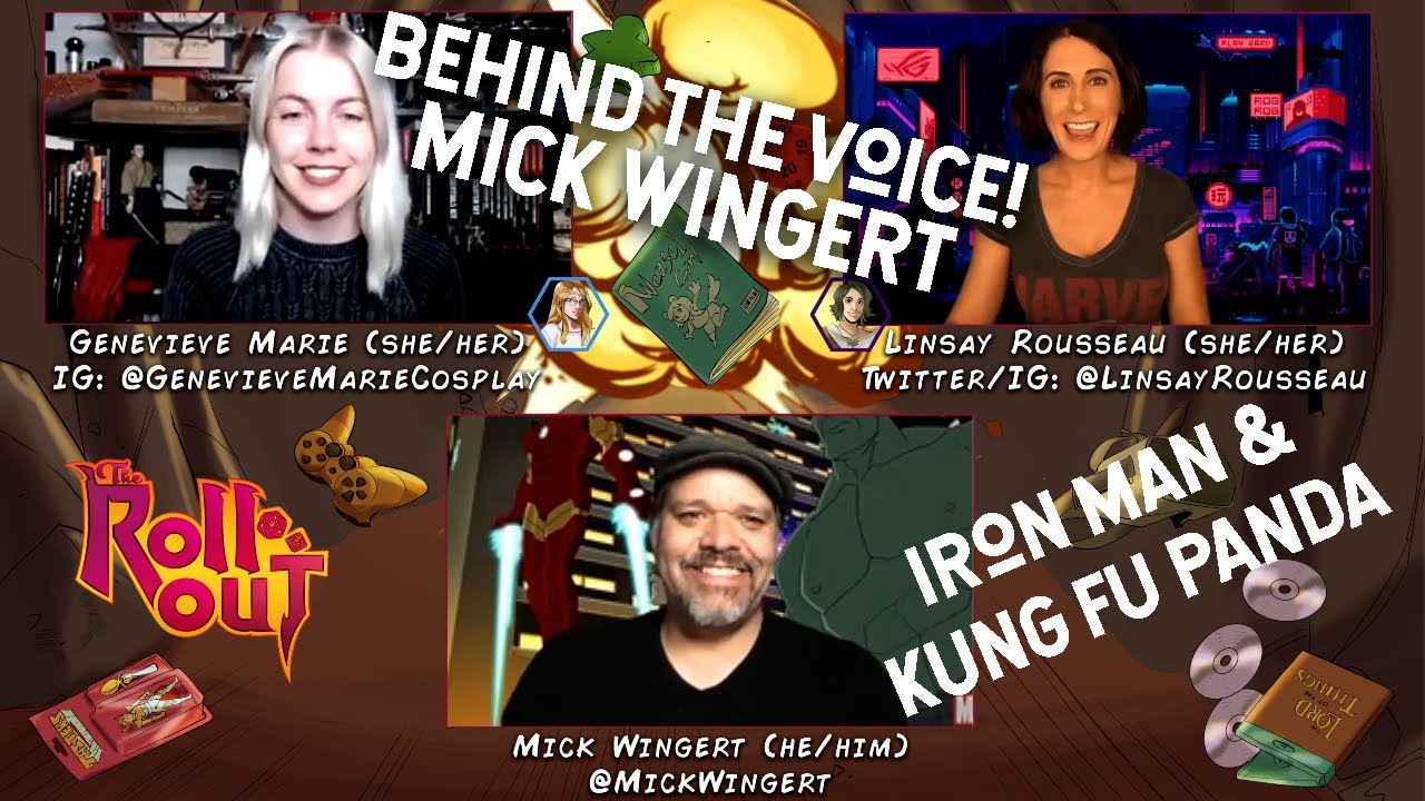 Behind the Voice! Mick Wingert - Iron Man, Kung Fu Panda, Slappy - YouTube