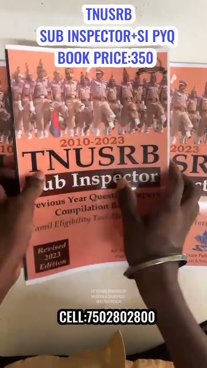 #TNUSRB#COMPLETE PYQ BOOK#SI PYQ 2010-2023#SUCCESS#TEST BATCH#FULL ...