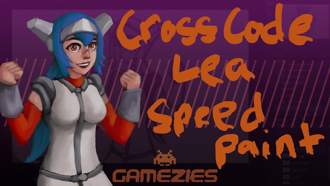 {CrossCode Lea - Speed Paint} - Gamezies - YouTube
