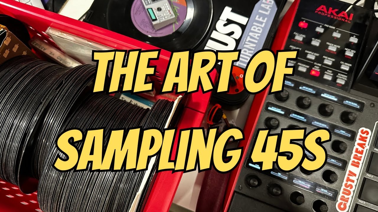The Art Of Sampling 45 inch Vinyl Records - YouTube