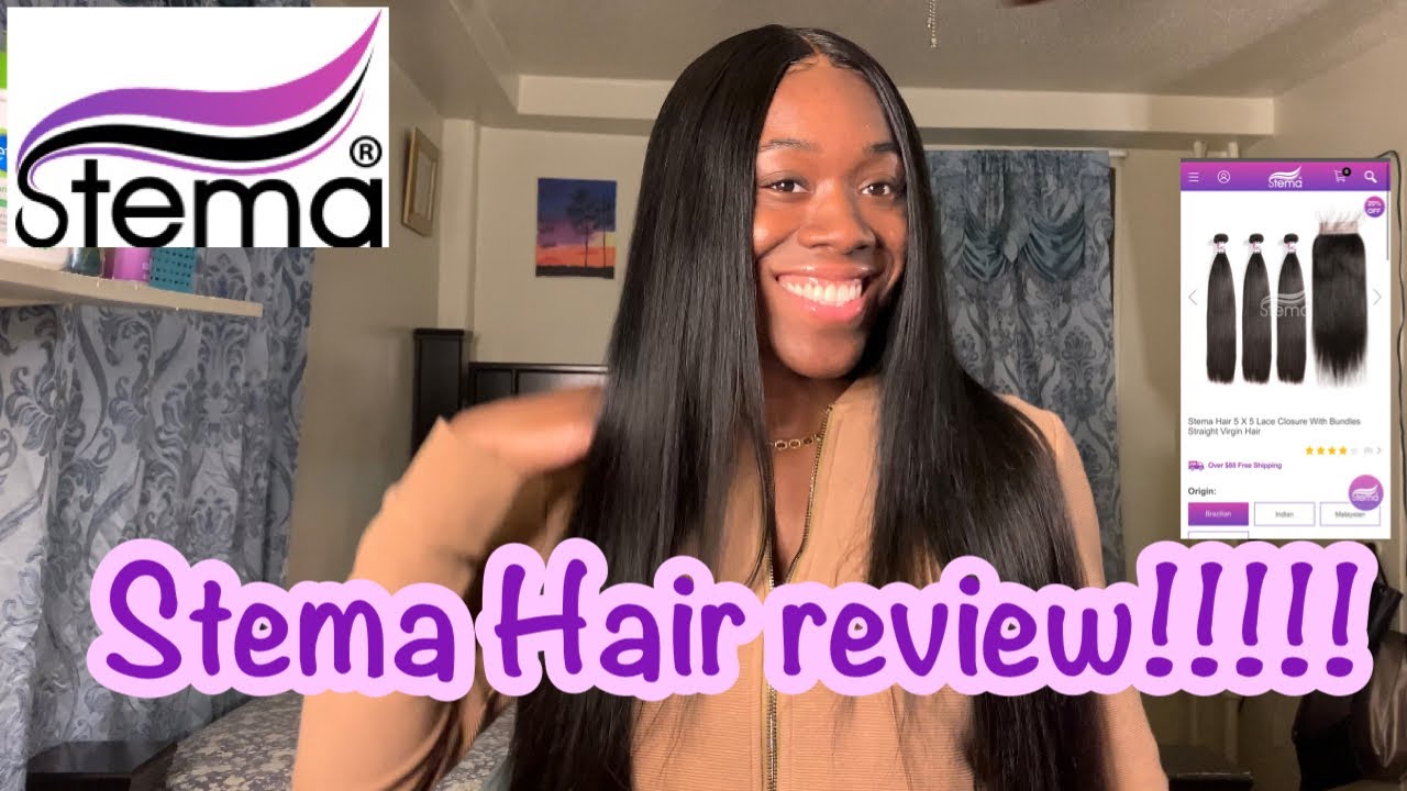 Straight 32''inch Hair Review | Ft StemaHair - YouTube