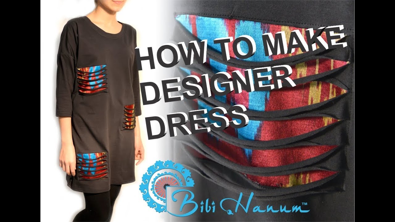 How to Make a Patch Dress - YouTube
