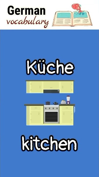 Küche (kitchen) | German language vocabulary - YouTube