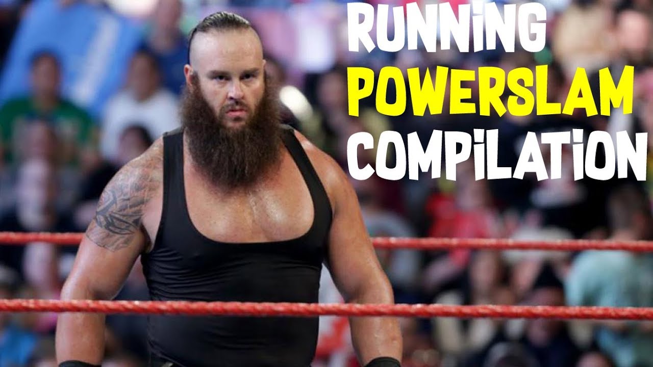 BRAUN STROWMAN'S RUNNING POWER SLAM COMPILATION - YouTube