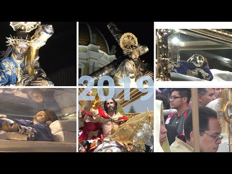 2019 Resumen de Procesiones en Guatemala