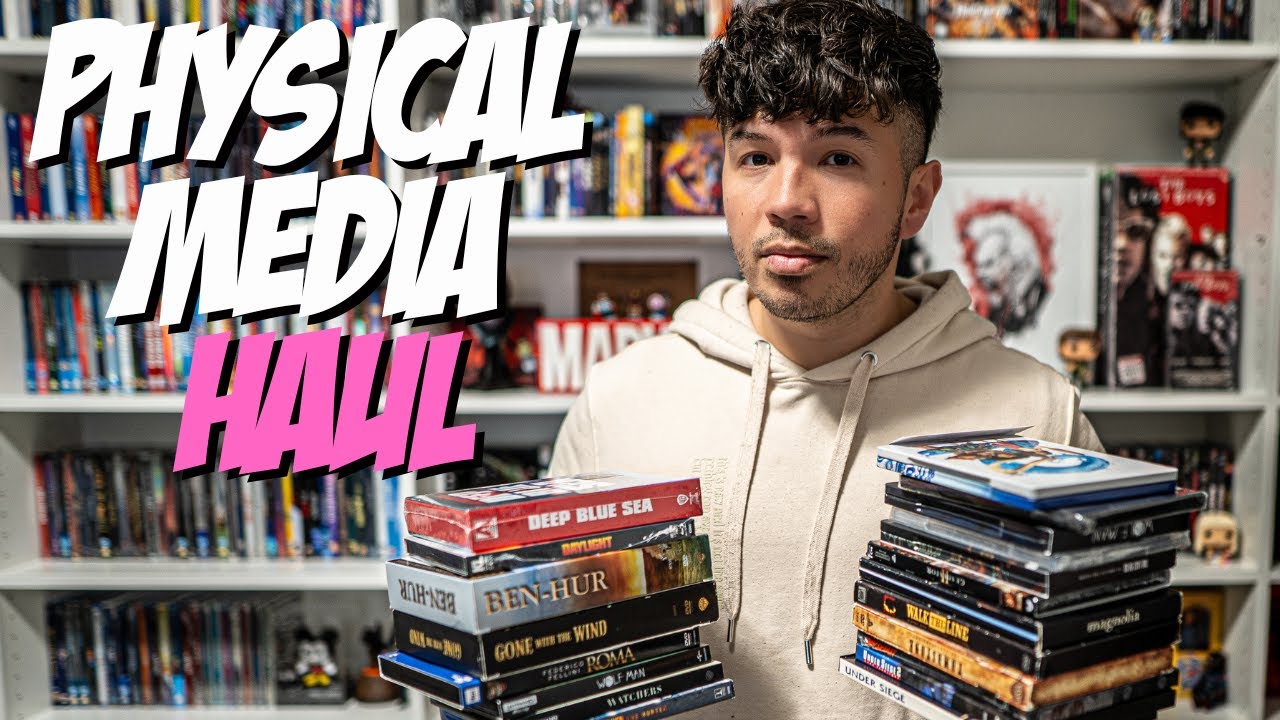 March Movie Haul | Thrifted DVDs, 4K Steelbooks & More! - YouTube