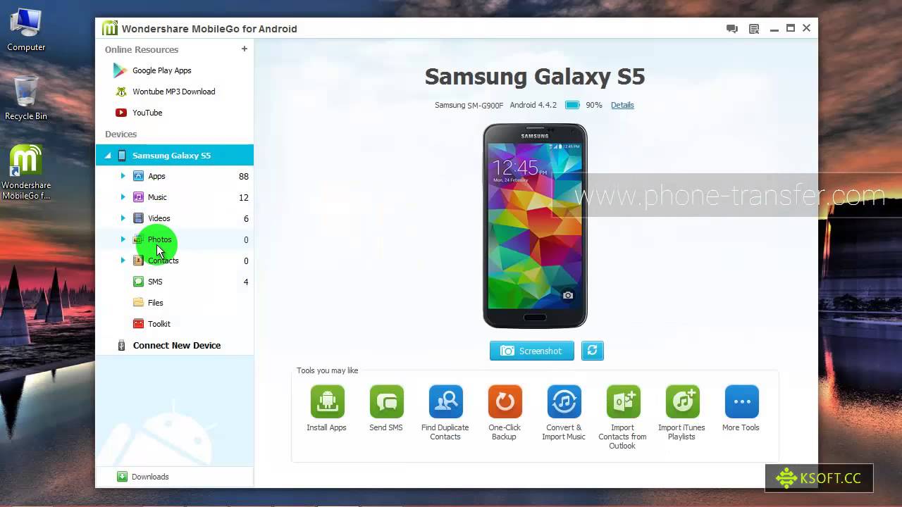 How to Sync Outlook Contacts with Samsung Galaxy S5? - YouTube