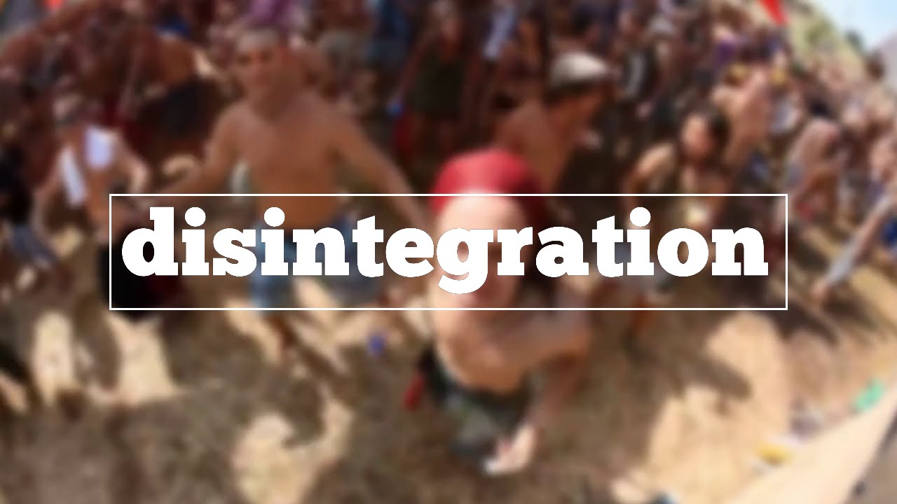 How to spell disintegration - YouTube
