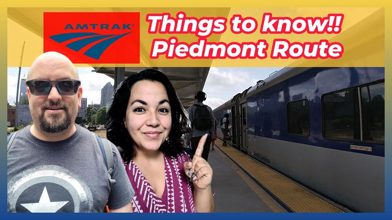 Top Tips for Riding Amtrak's Piedmont | NC Train Travel Guide - YouTube