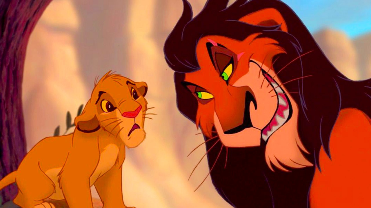 The Lion King - Scar Visits Simba, Tells Him About Elephant Graveyard ...