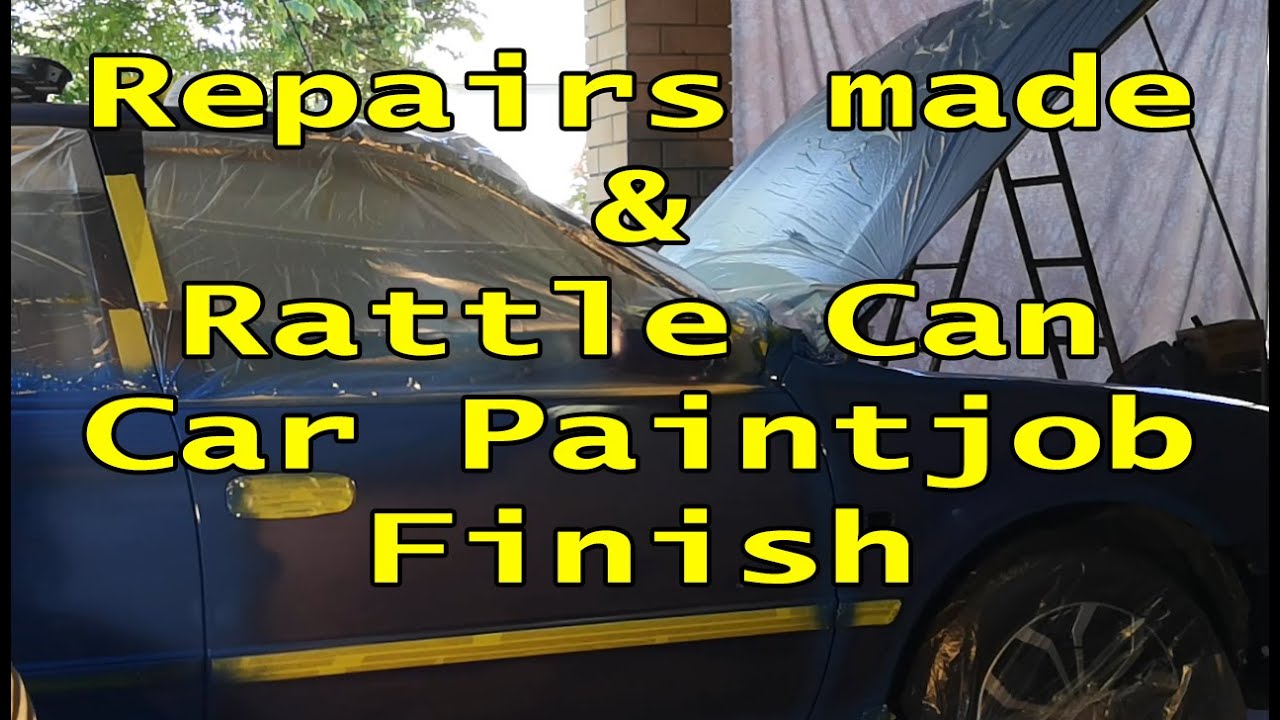 Repairs + Wattyl Killrust Epoxy Gloss Enamel Rattle Can Car Paintjob ...