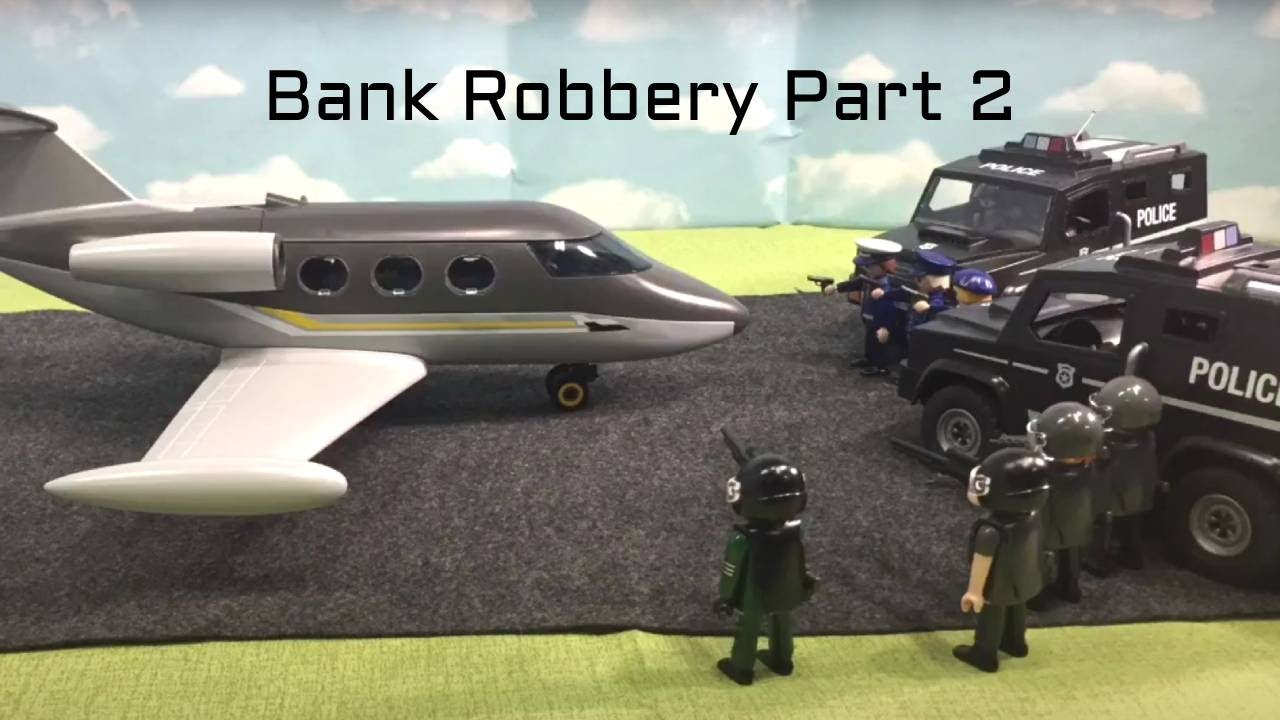 Bank Robbery Part 2 Stop Motion Animation - YouTube
