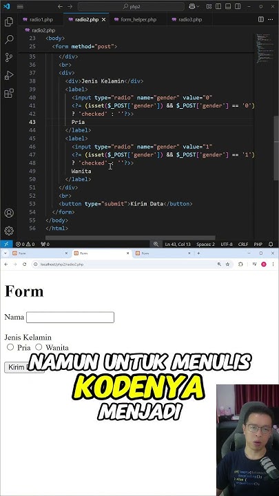 Helper Untuk Radio #skysen #coding #php - YouTube