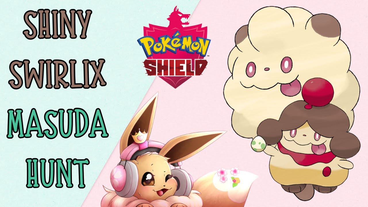 Shiny Swirlix Masuda Hunt! (LINE COMPLETED!) Pokémon Shield #shorts ...