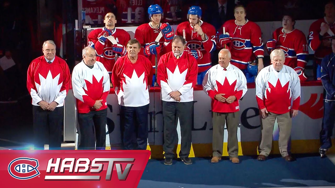 PRE-GAME | Honouring Canadian legends - YouTube