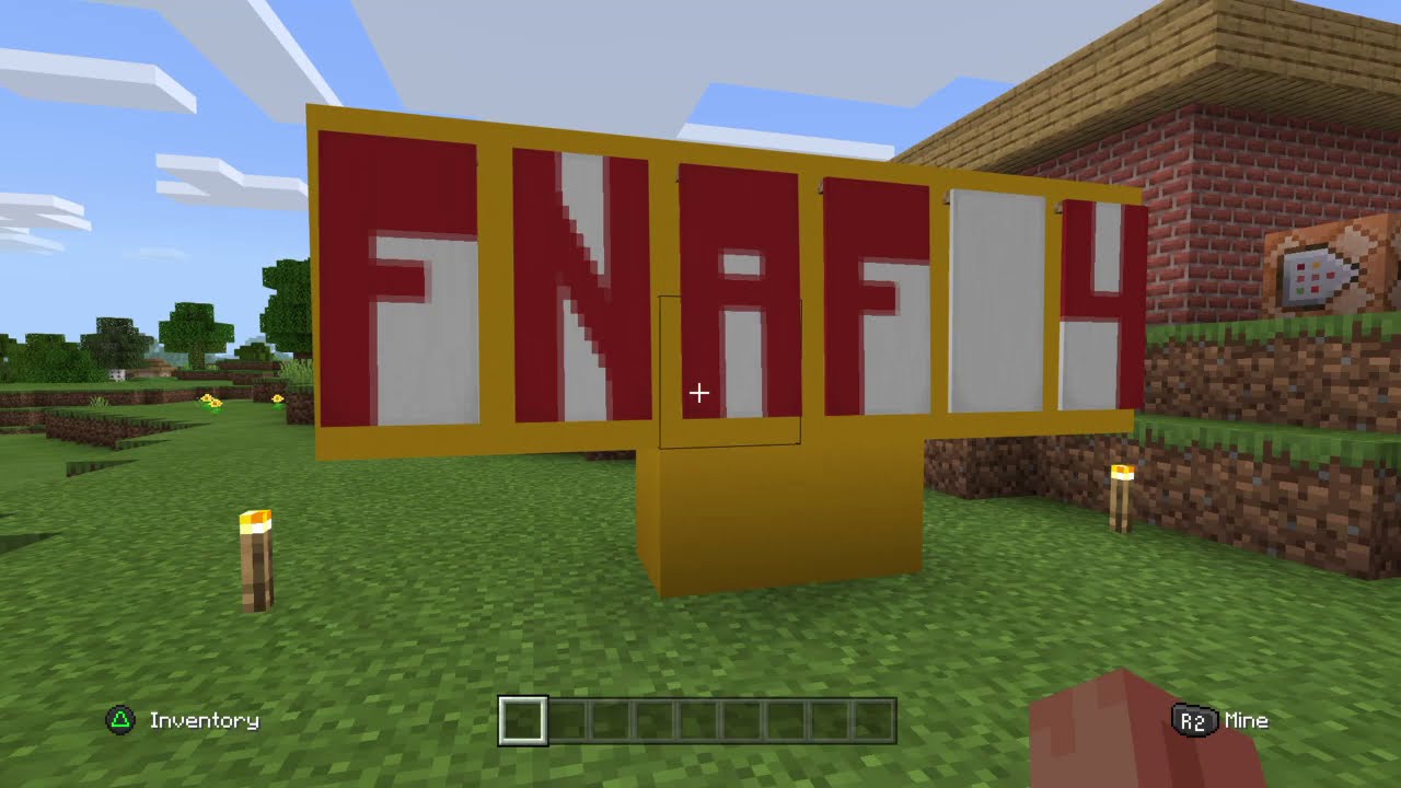 FNAF 4 Map Build in Minecraft SHOWCASE - YouTube