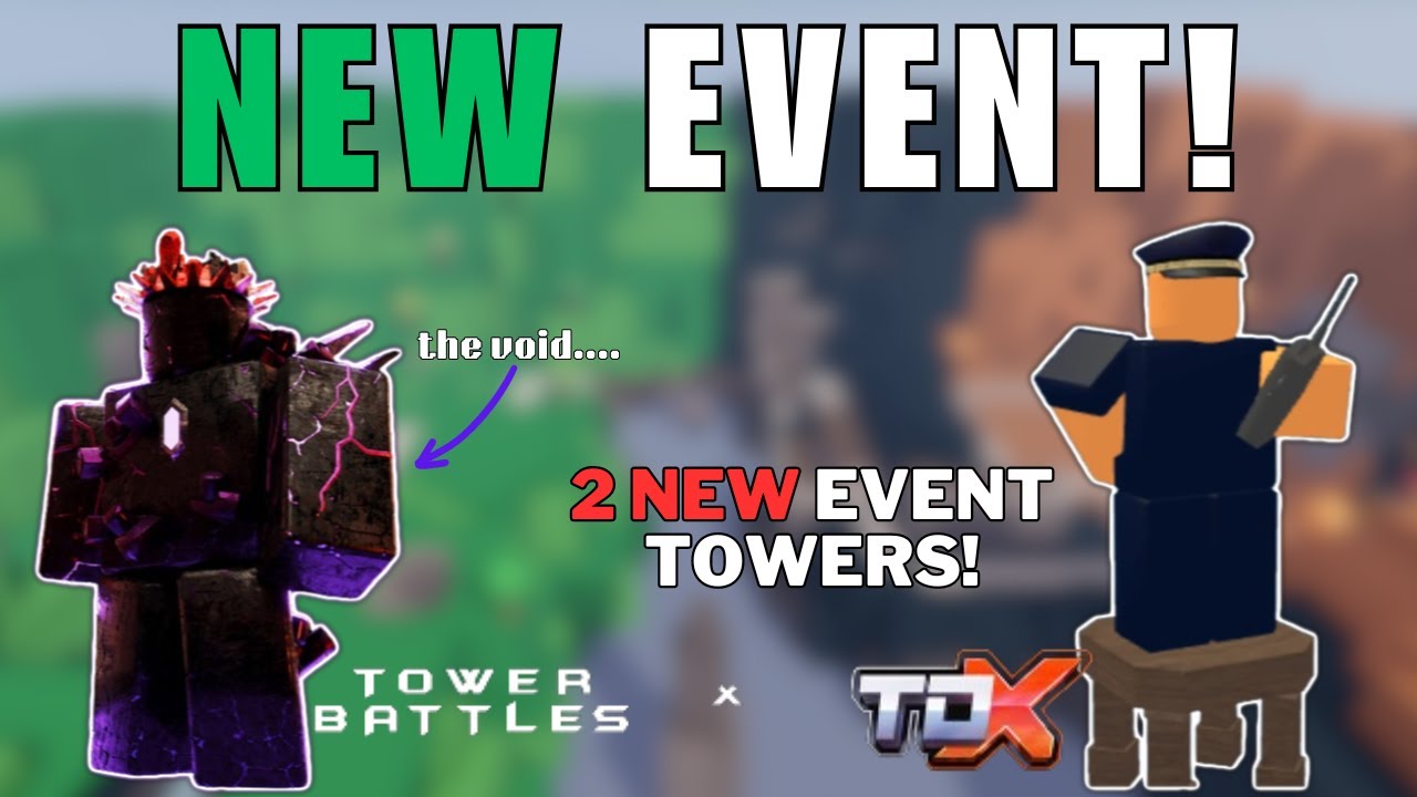 THE NEW EVENT COMING TO TDX... (Tower Battles!) | Roblox Tower Defense ...