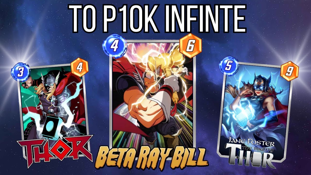 This Deck Got Me To Infinte (Marvel snap) - YouTube