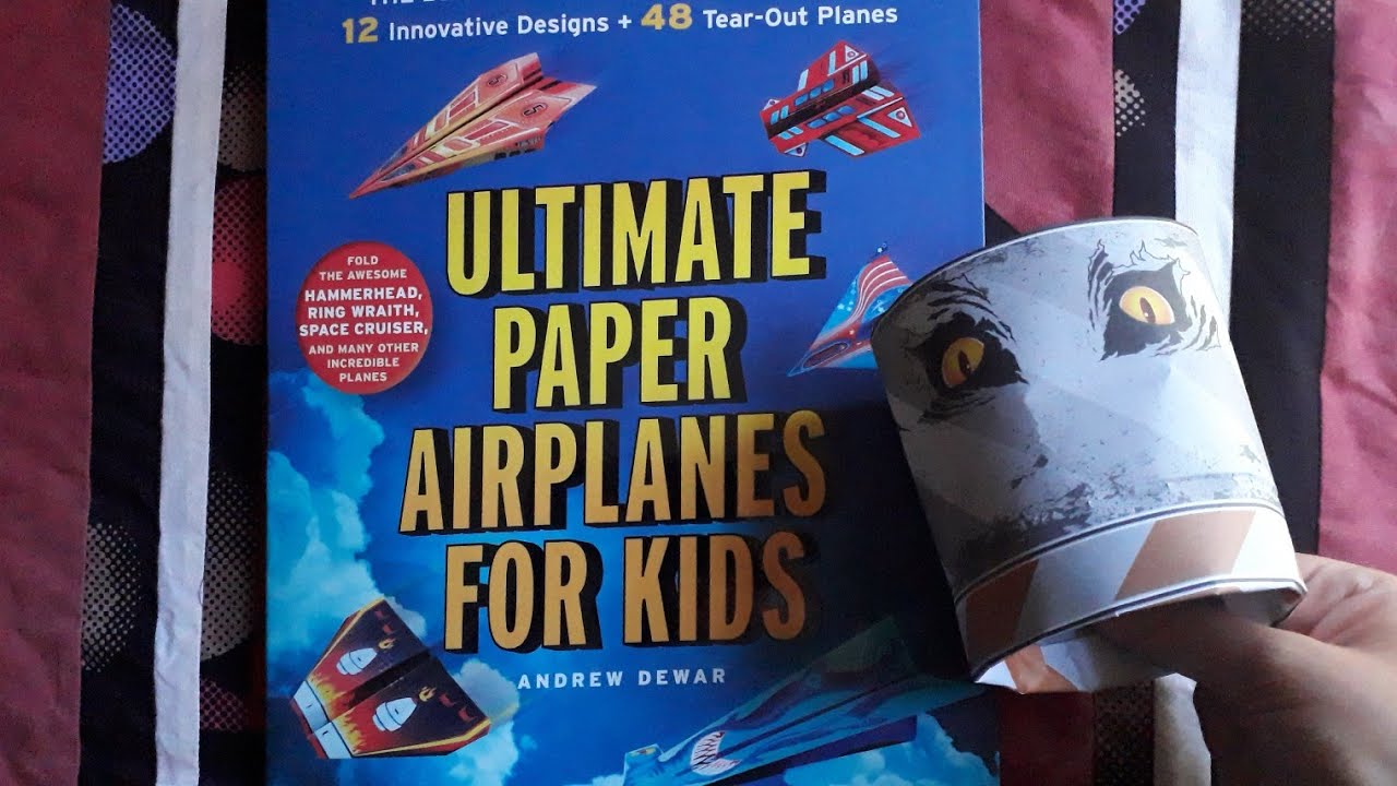 Episode 3: How To Make A Ring Wraith Paper Plane - YouTube