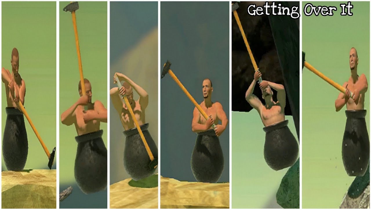 Playing Getting Over It Game in 2025 🙂 | Part 1 - YouTube