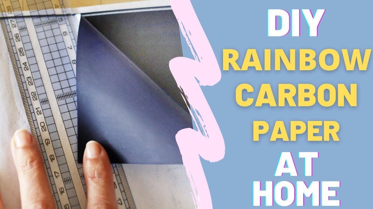 Diy RAINBOW Carbon Paper How To Make Rainbow Carbon Paper At Home Let s diy-rainbow-carbon-paper-how-to-make-rainbow-carbon-paper-at-home-let-s
