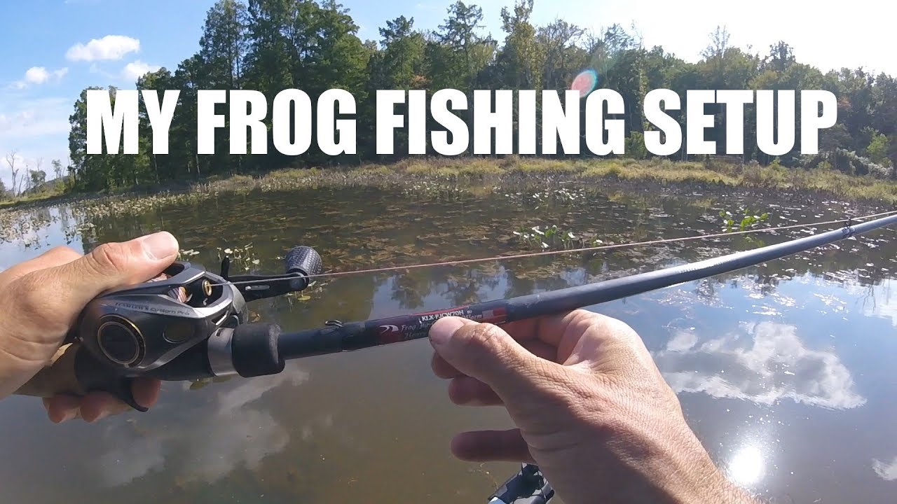 Frog Fishing Setup | Catching Big Bass - YouTube