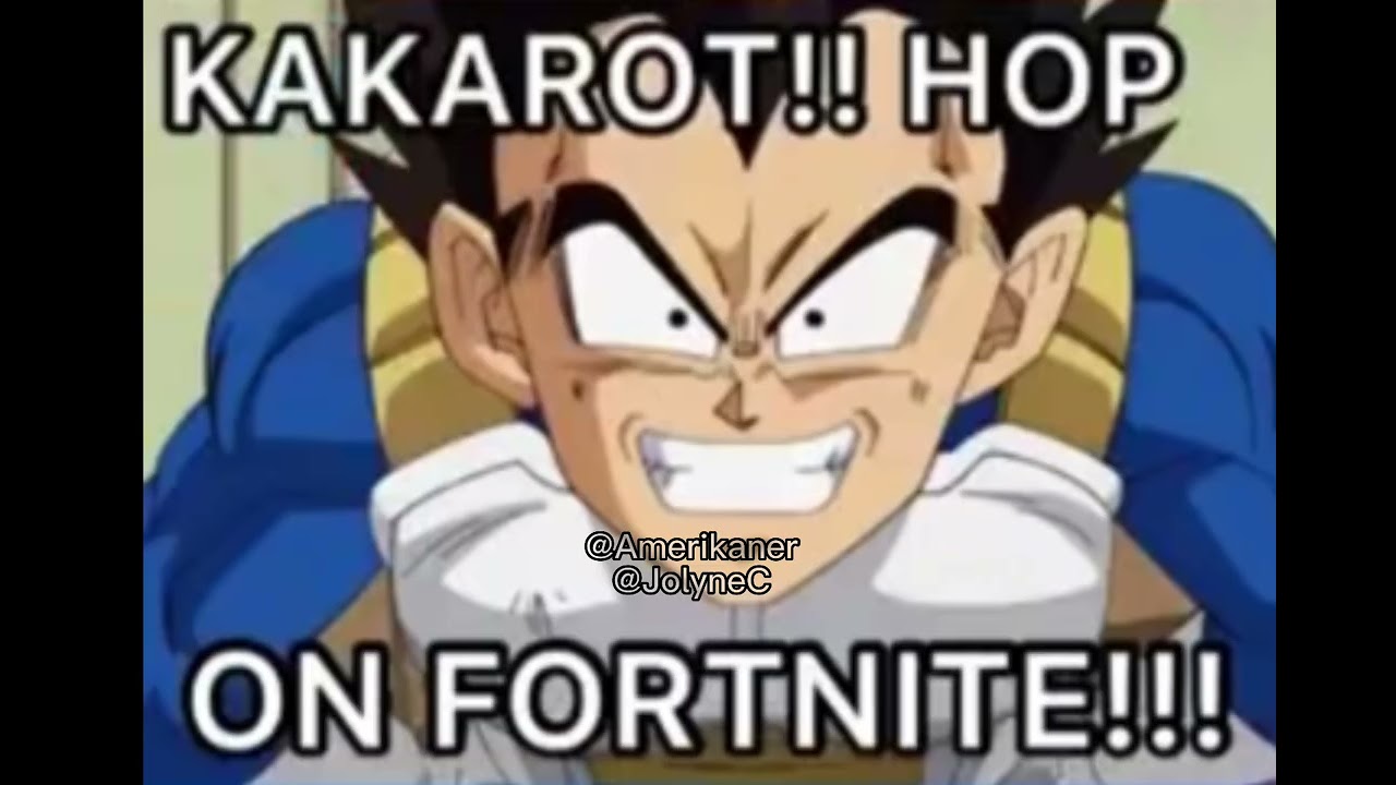 Goku hops on Fortnite - YouTube