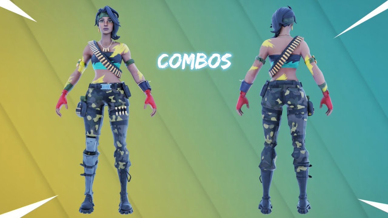 Bandolette New Style COMBOS FORTNITE BATTLE ROYALE - YouTube