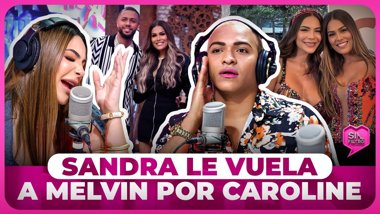 SANDRA BERROCAL LE VUELA A MELVIN TV POR DECIR CAROLINE AQUINO SOLO ...