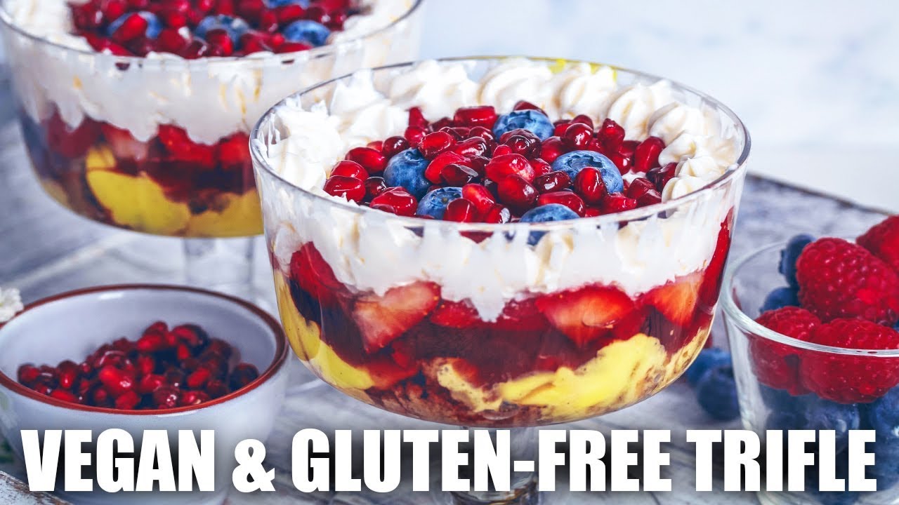 TRIFLE RECIPE | VEGAN & GLUTEN-FREE - YouTube