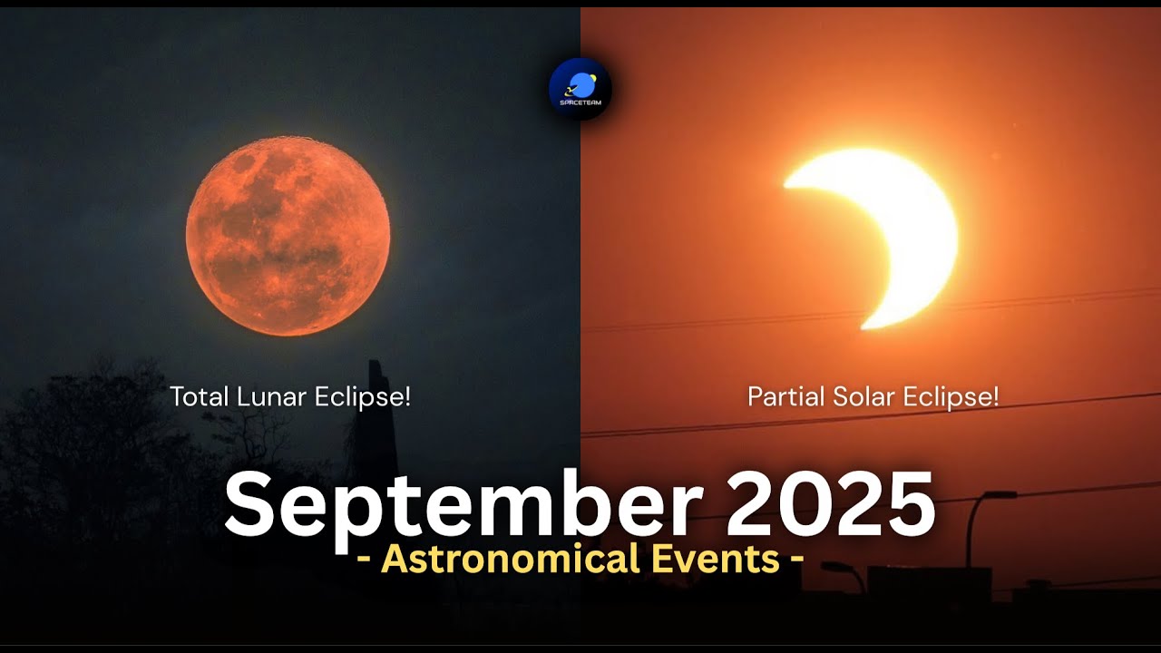 Don't miss these Astronomical events in September 2025! - YouTube