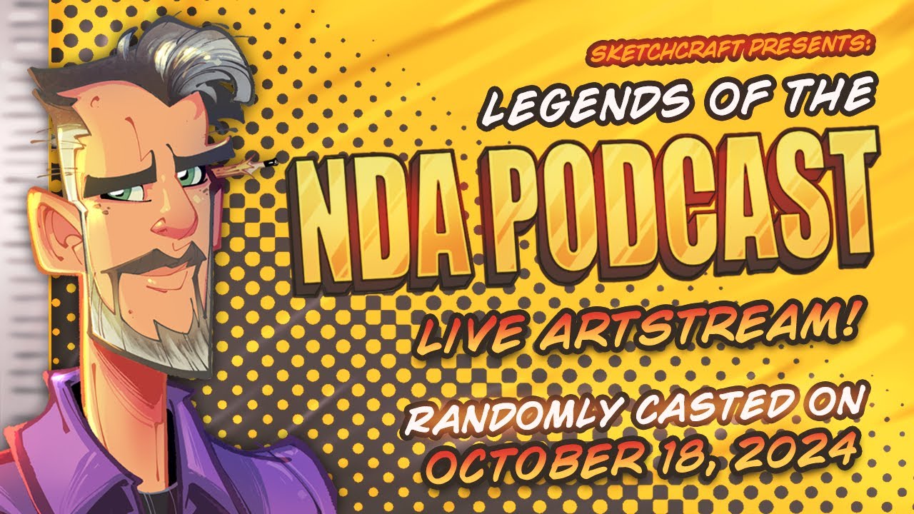 The NDA Podcast - Oct 18, 2024 | Live Art Stream for Artists, by an ...