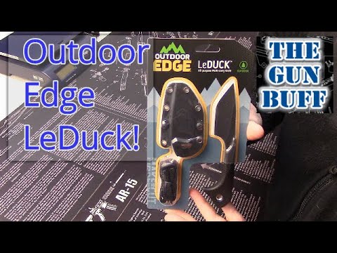 Outdoor Edge LeDuck Knife! - YouTube