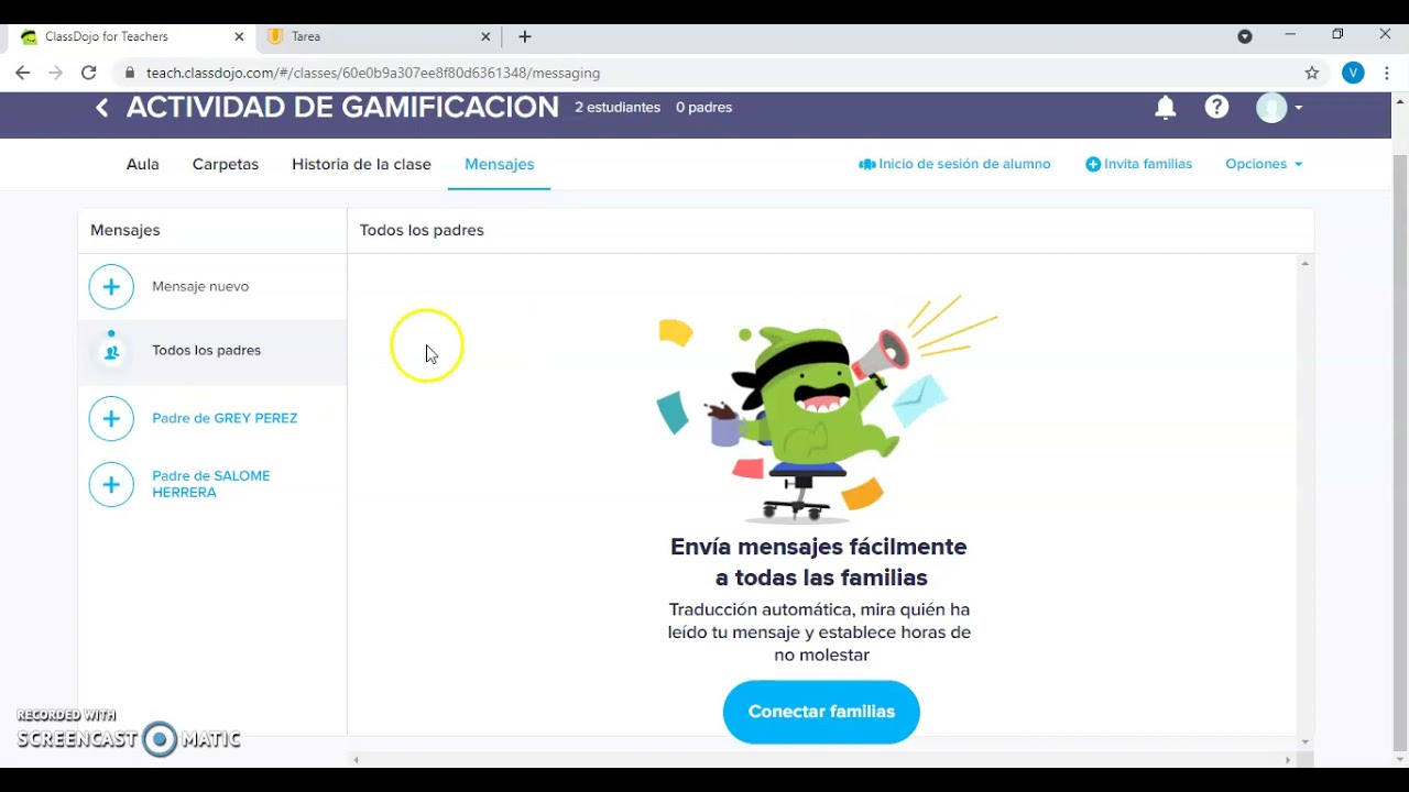 Actividad de Gamificación ( Classdojo ) - YouTube