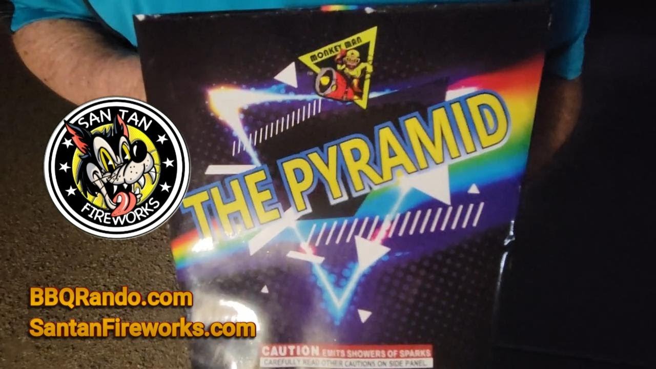 The Pyramid - Monkey Mania Fireworks - YouTube