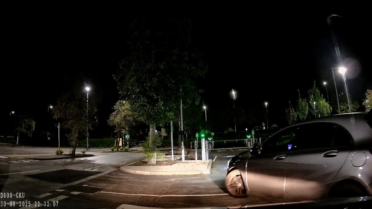 GKU D600 | 4K | DASHCAM | NIGHT TIME DRIVE | - YouTube