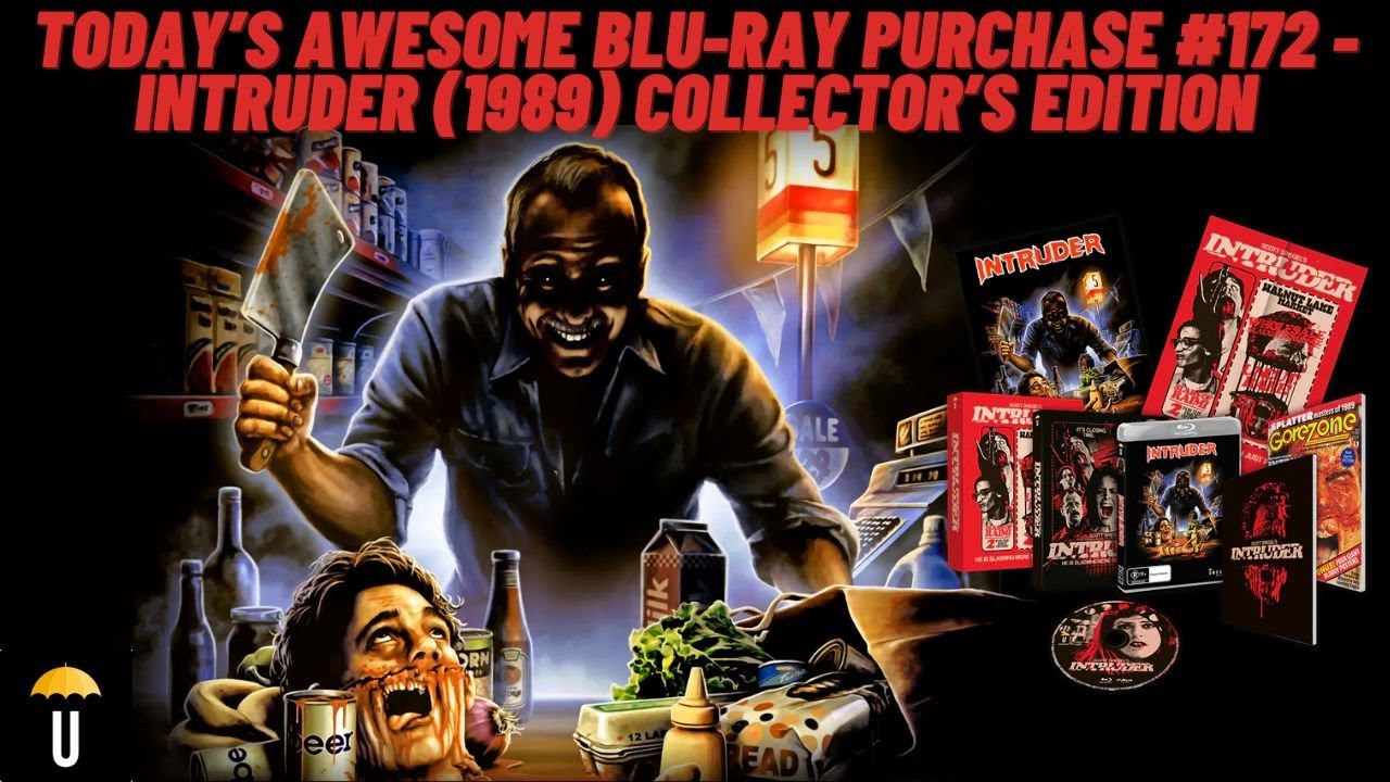 TODAY'S AWESOME BLU-RAY PURCHASE #172 - Intruder (1989) Collector's ...