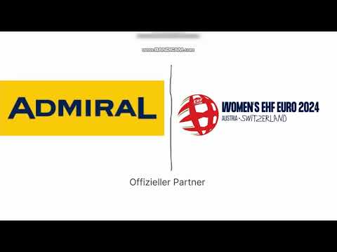 Admiral - Offizieller Partner der Women's EHF Euro 2024 in Österreich & Schweiz