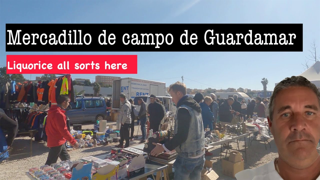 Guardamar del Segura Spain | Flea Market & Local Shops Tour - YouTube