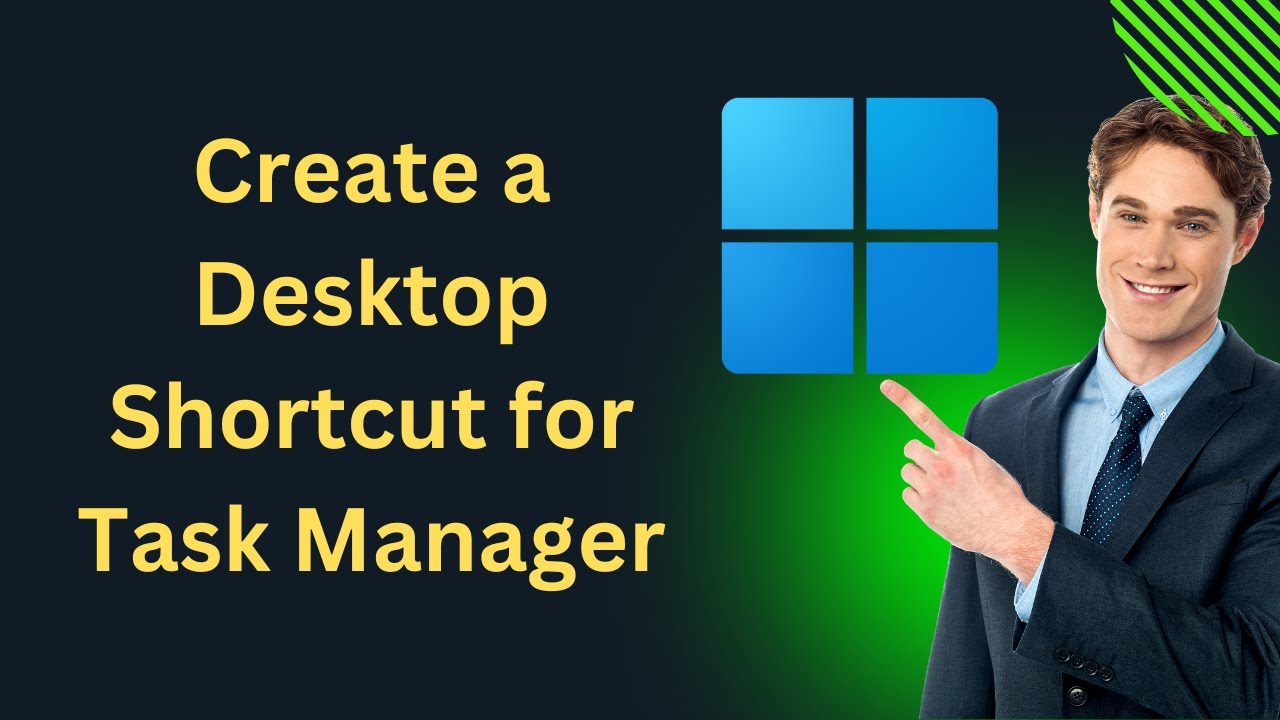 How to Create a Desktop Shortcut for Task Manager on Windows 11 ...