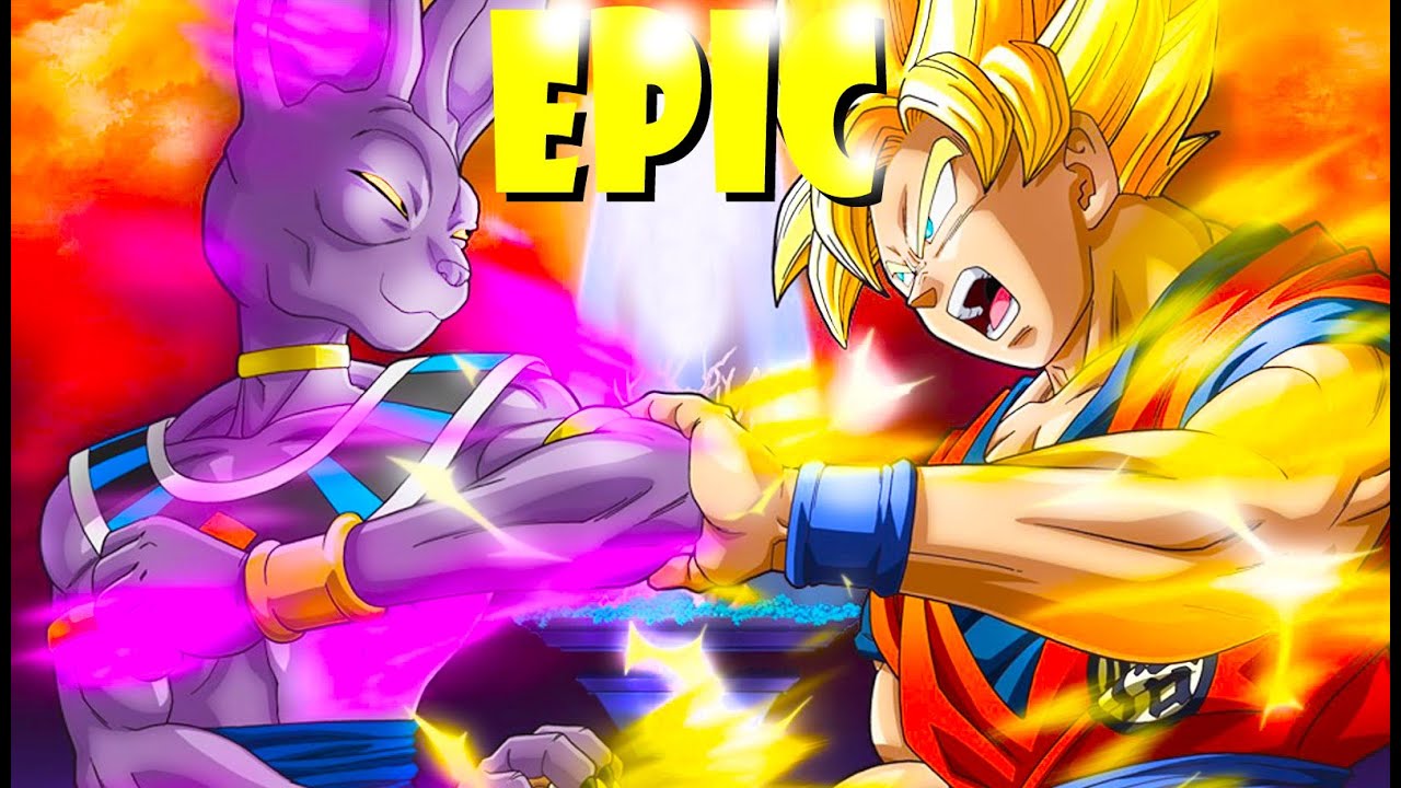 Goku VS Beerus Remade More Epic Full Version - YouTube
