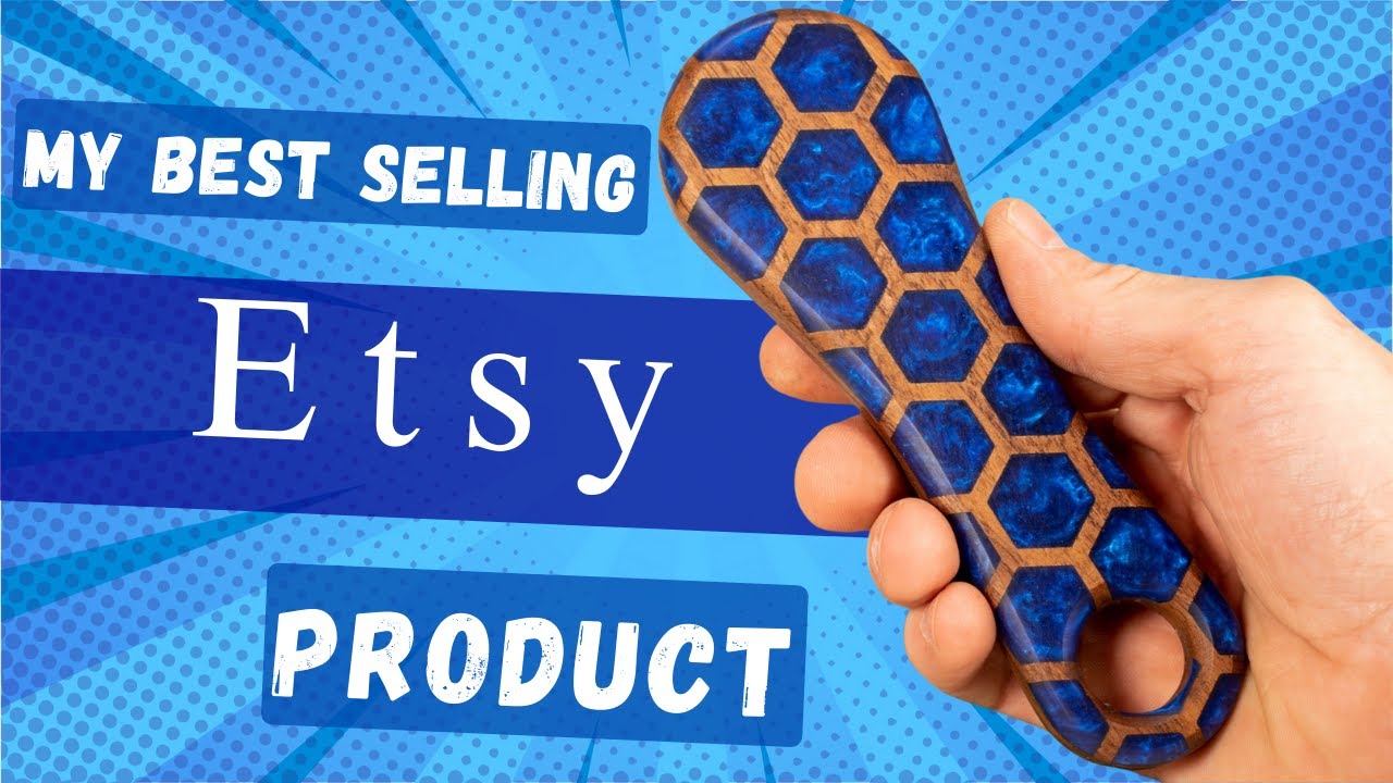 Making my best selling Etsy product - Epoxy and Wood - YouTube