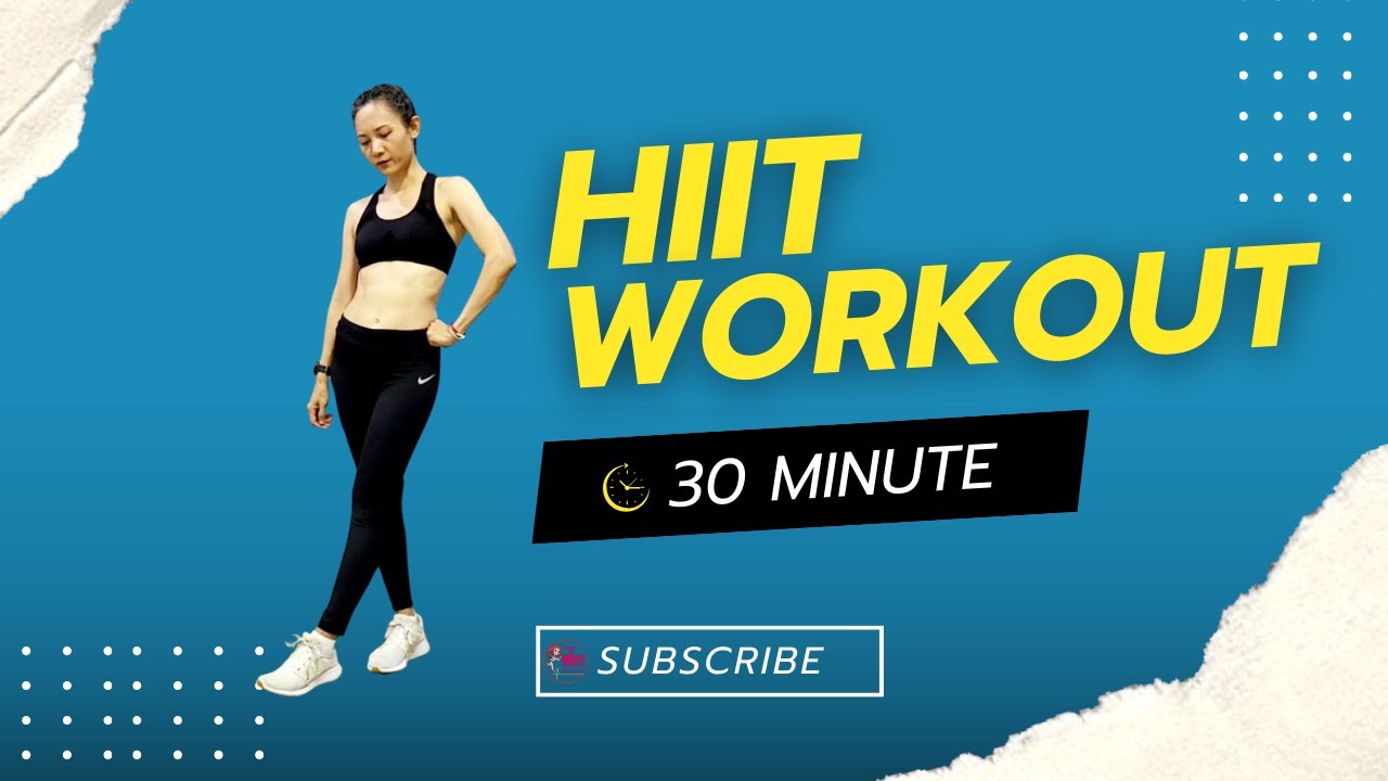 30 Min HIIT Workout, FULL BODY, Intense - YouTube